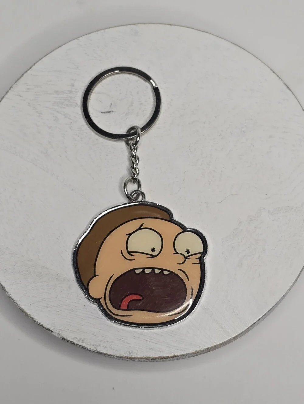 Adult Swim | Other | Morty Smith Screaming Head Keychain From Rick And ...